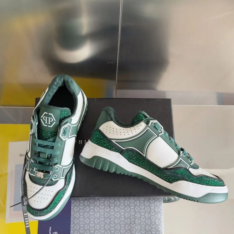 Brand-authenticated Philipp Plein Shoes