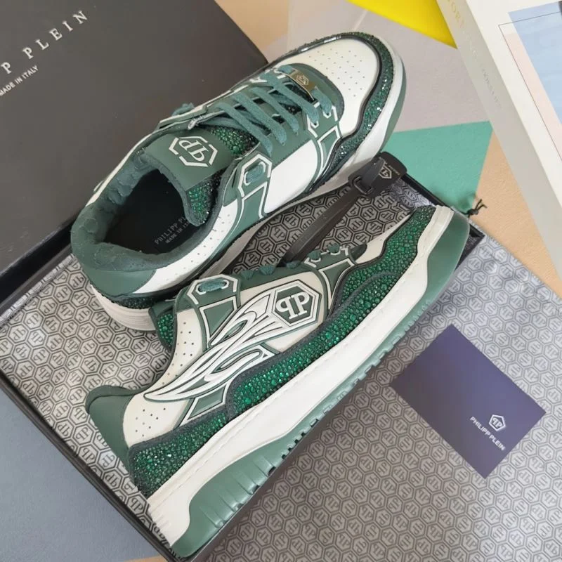 Brand-authenticated Philipp Plein Shoes
