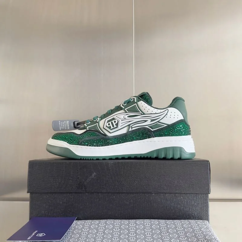 Brand-authenticated Philipp Plein Shoes