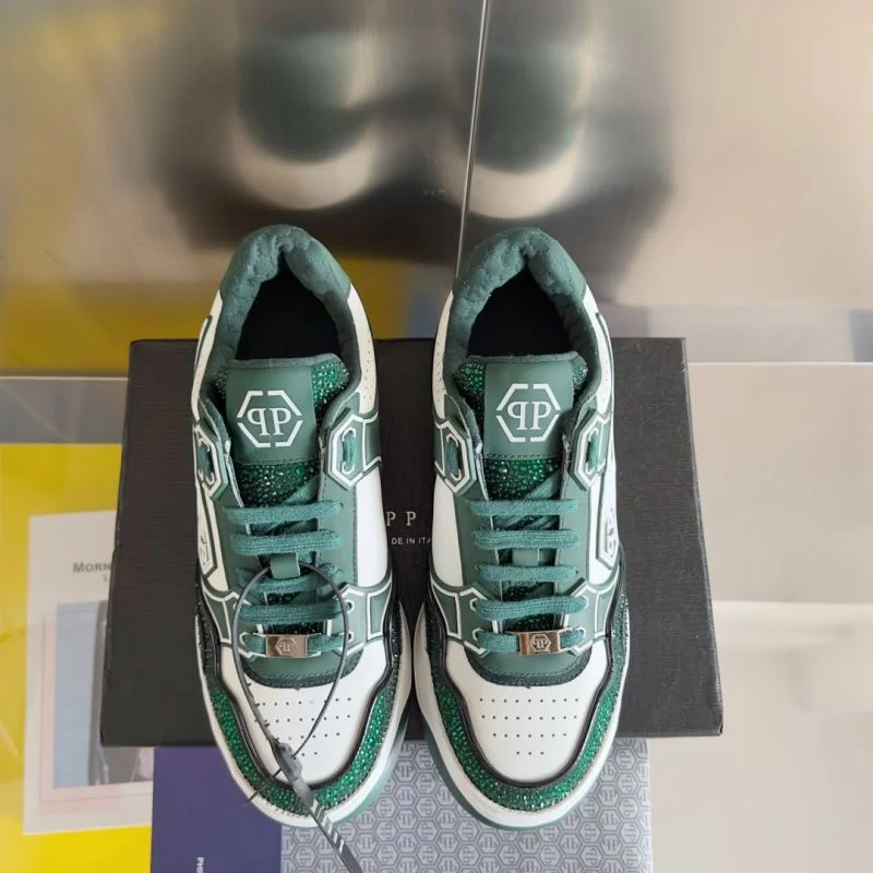 Brand-authenticated Philipp Plein Shoes