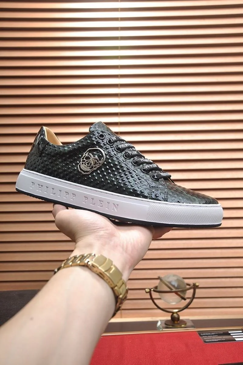 Brand-authenticated Philipp Plein Shoes