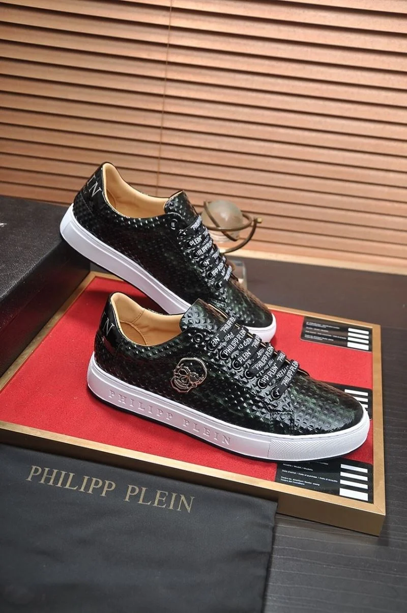 Brand-authenticated Philipp Plein Shoes