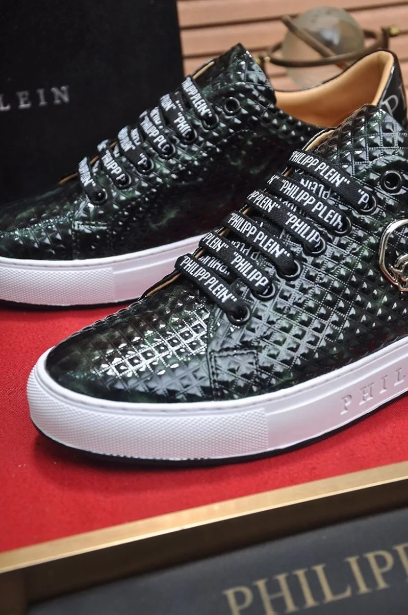 Brand-authenticated Philipp Plein Shoes