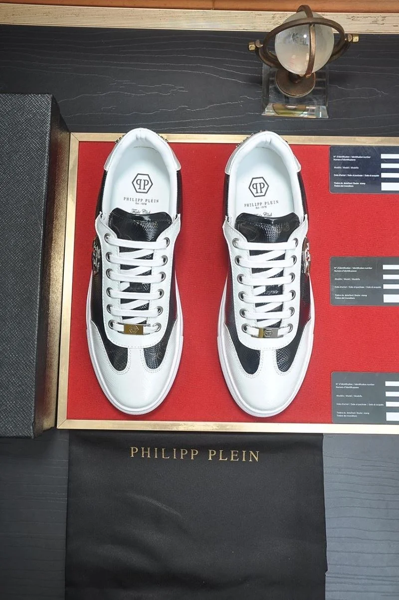 Brand-authenticated Philipp Plein Shoes