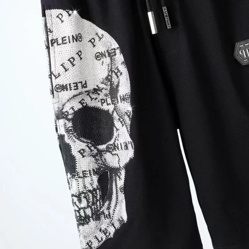 Brand-authenticated Philipp Plein Short Pants