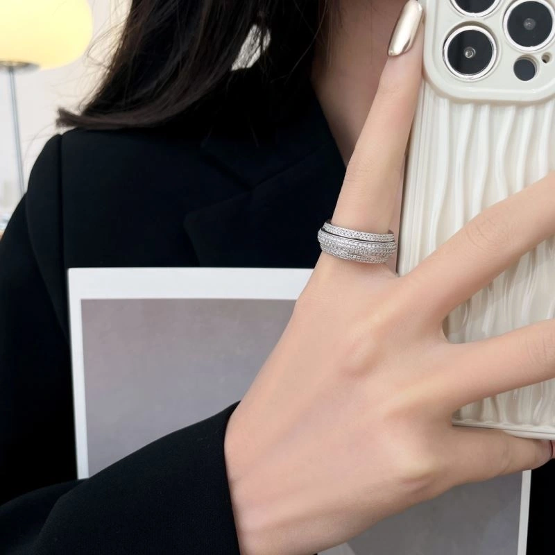 Top mirror Piaget Rings