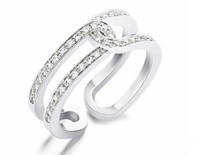 Top mirror Piaget Rings