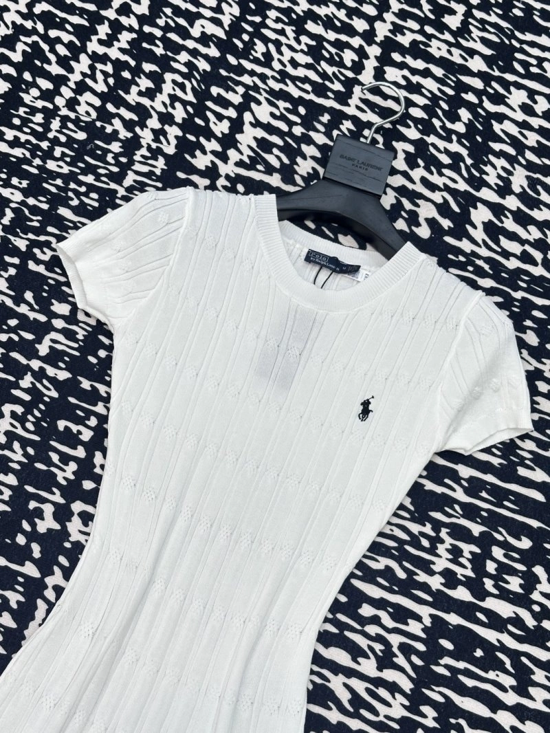 Brand-authenticated Polo Dress