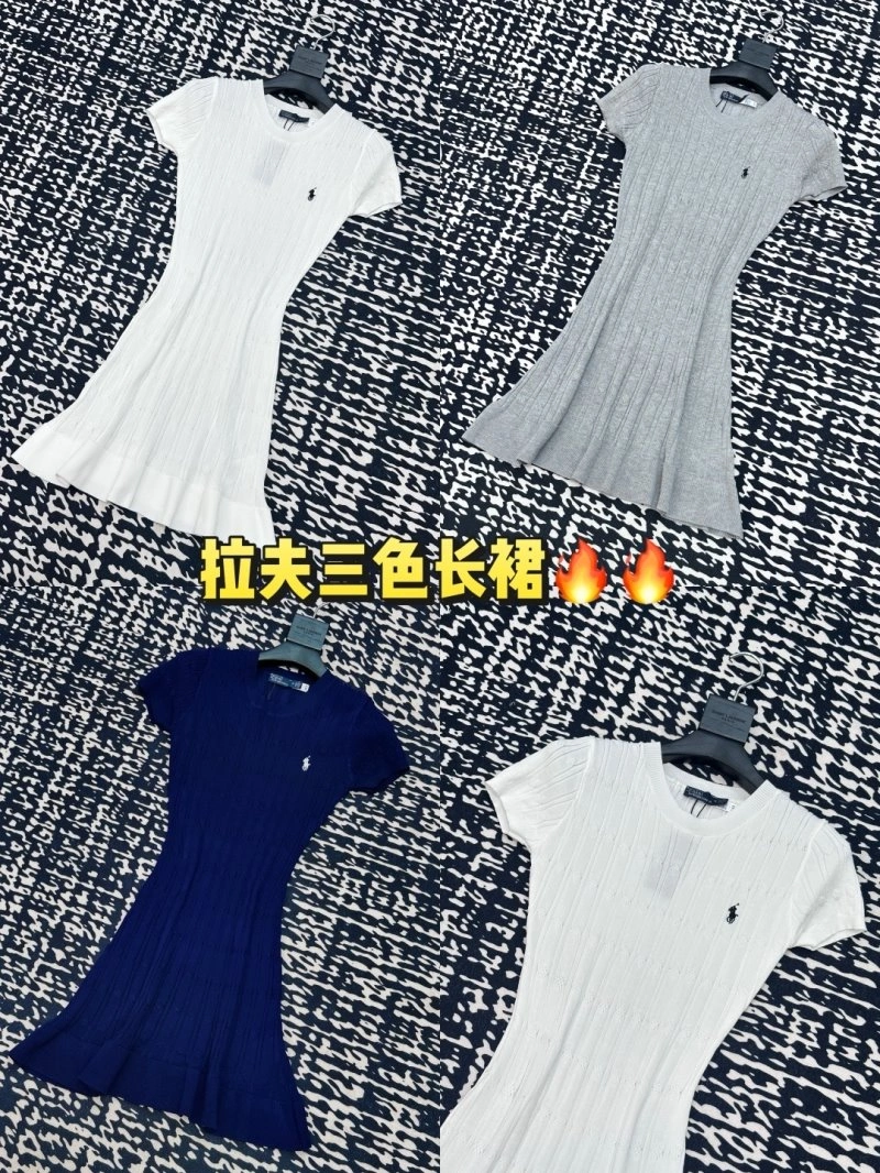 Brand-authenticated Polo Dress