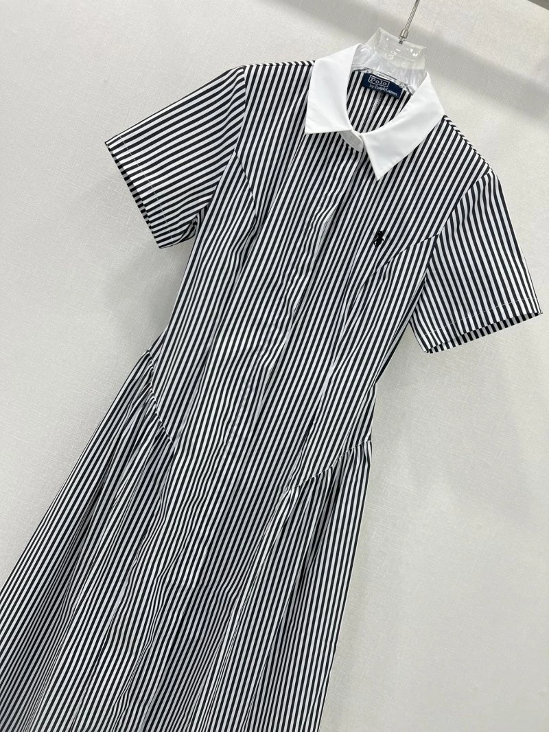 Brand-authenticated Polo Dress
