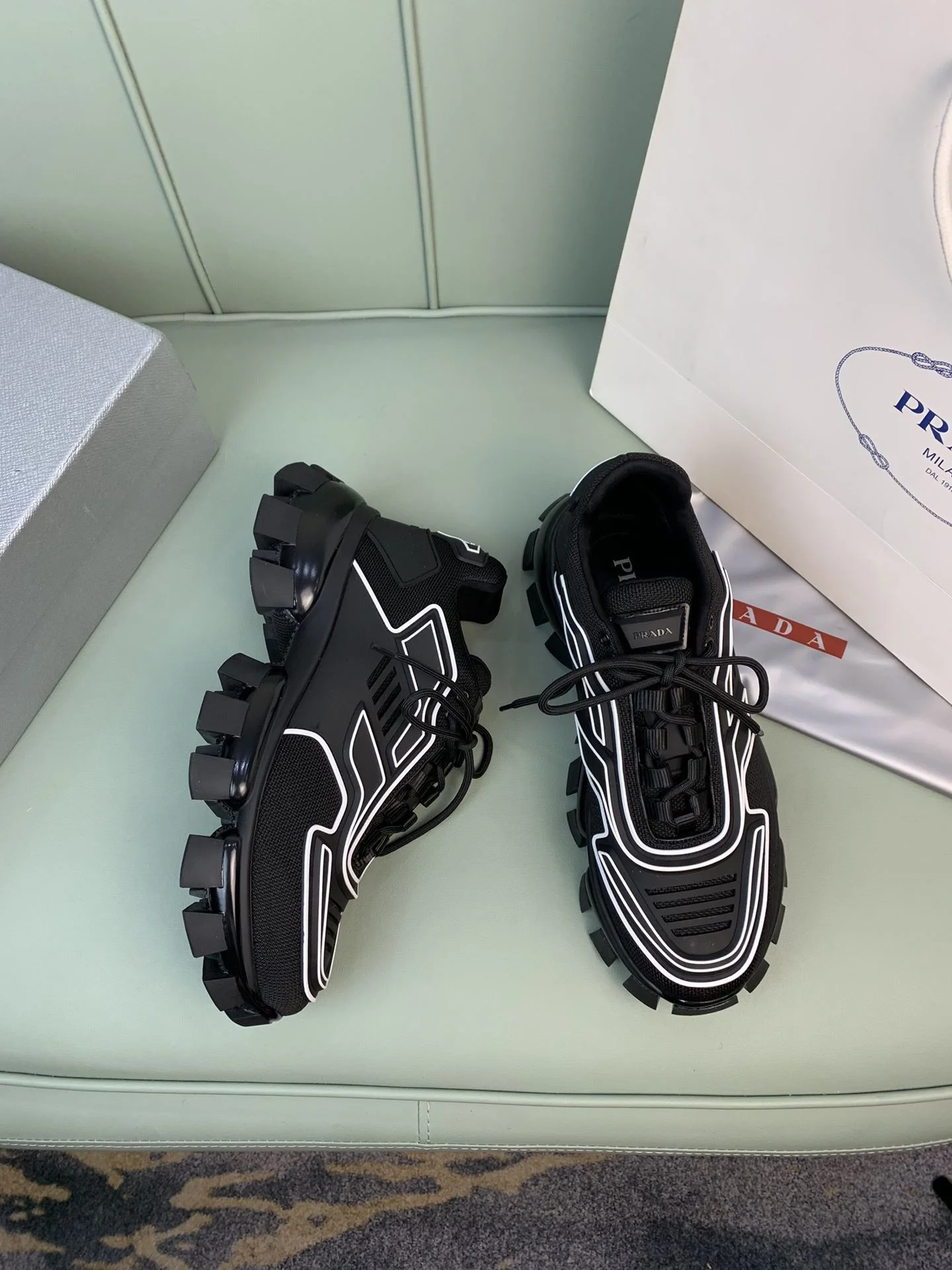 Exact replica Prada Boots