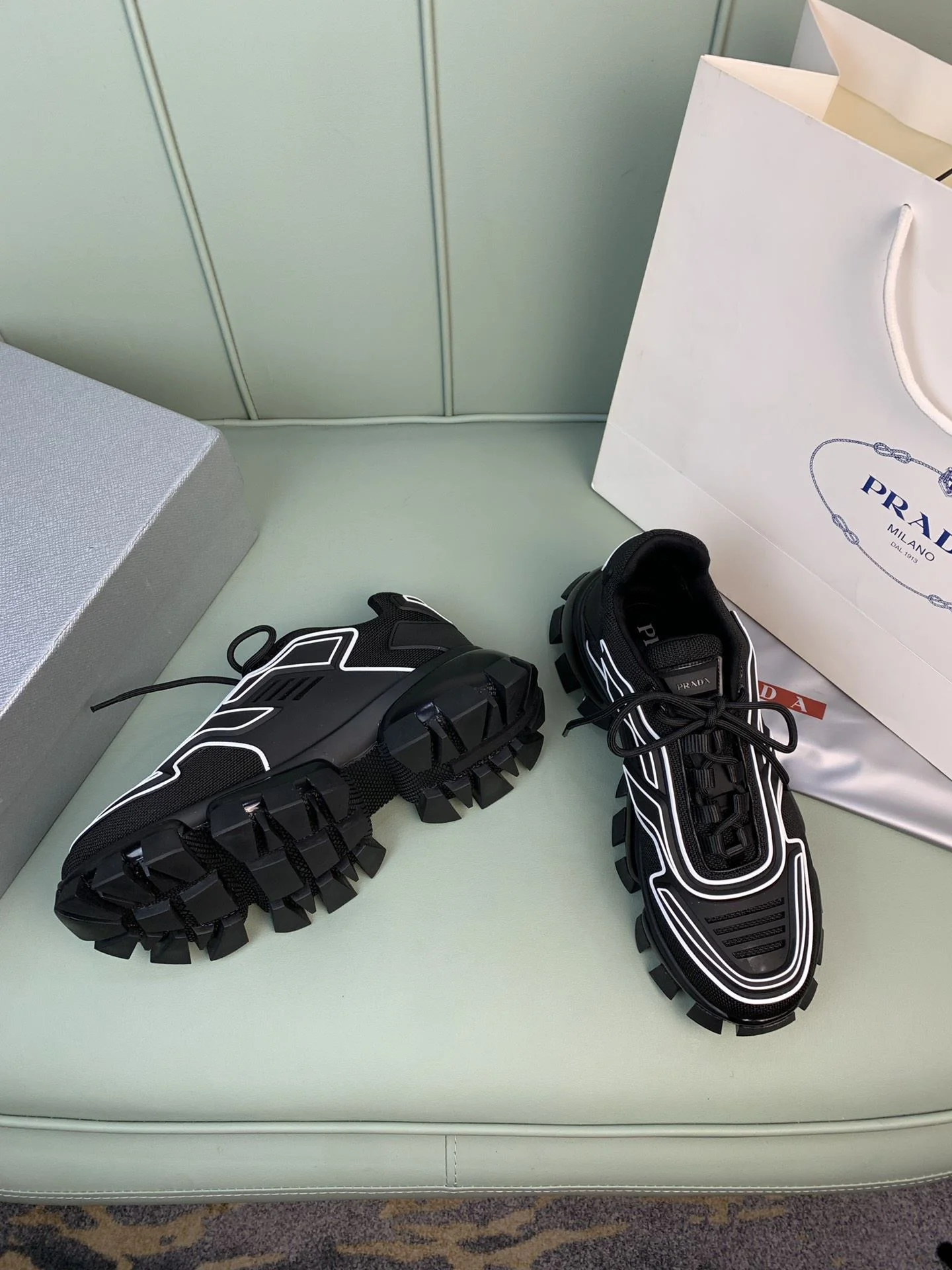 Exact replica Prada Boots