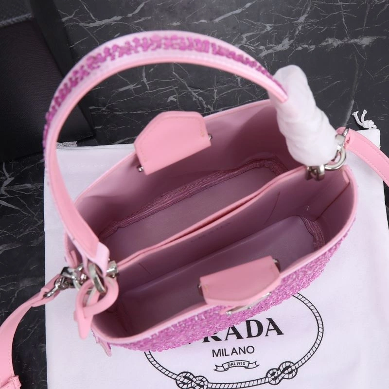 Mirror quality Prada Bucket Bags