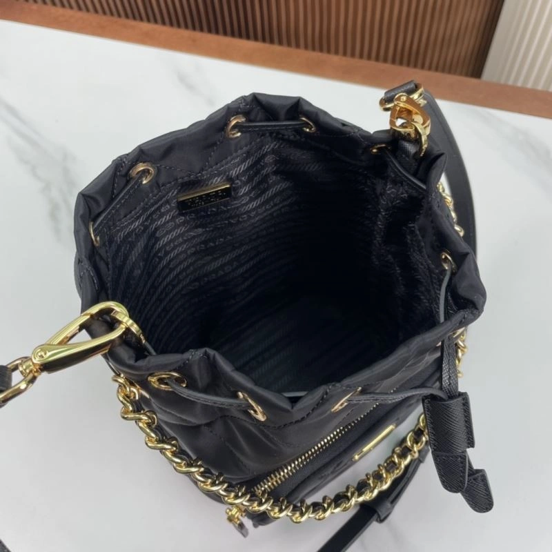 Indistinguishable Prada Bucket Bags