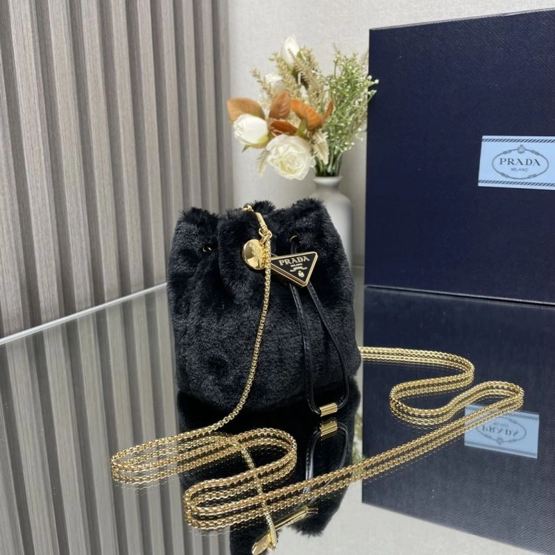 Top mirror Prada Bucket Bags
