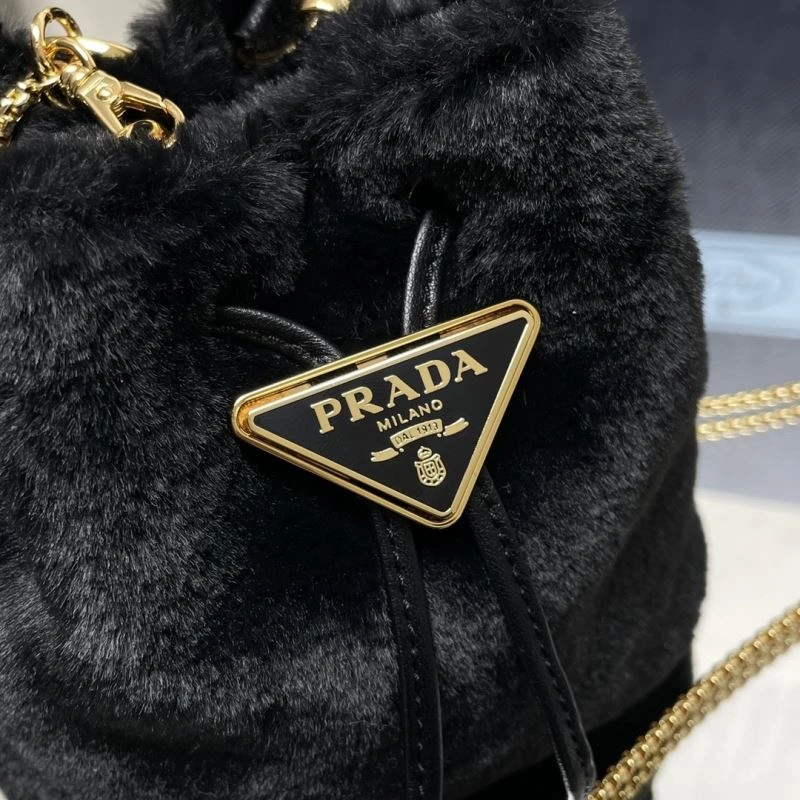 Top mirror Prada Bucket Bags