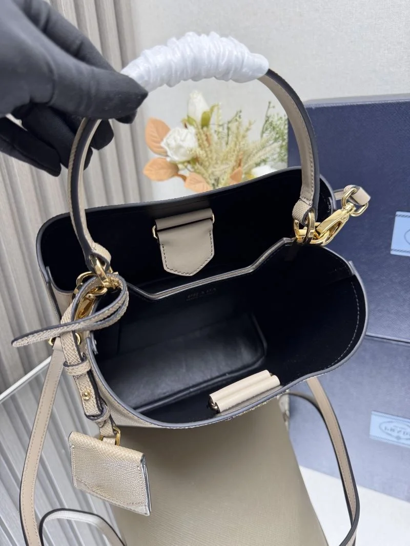 Top mirror Prada Bucket Bags