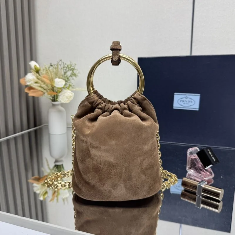 Indistinguishable Prada Bucket Bags