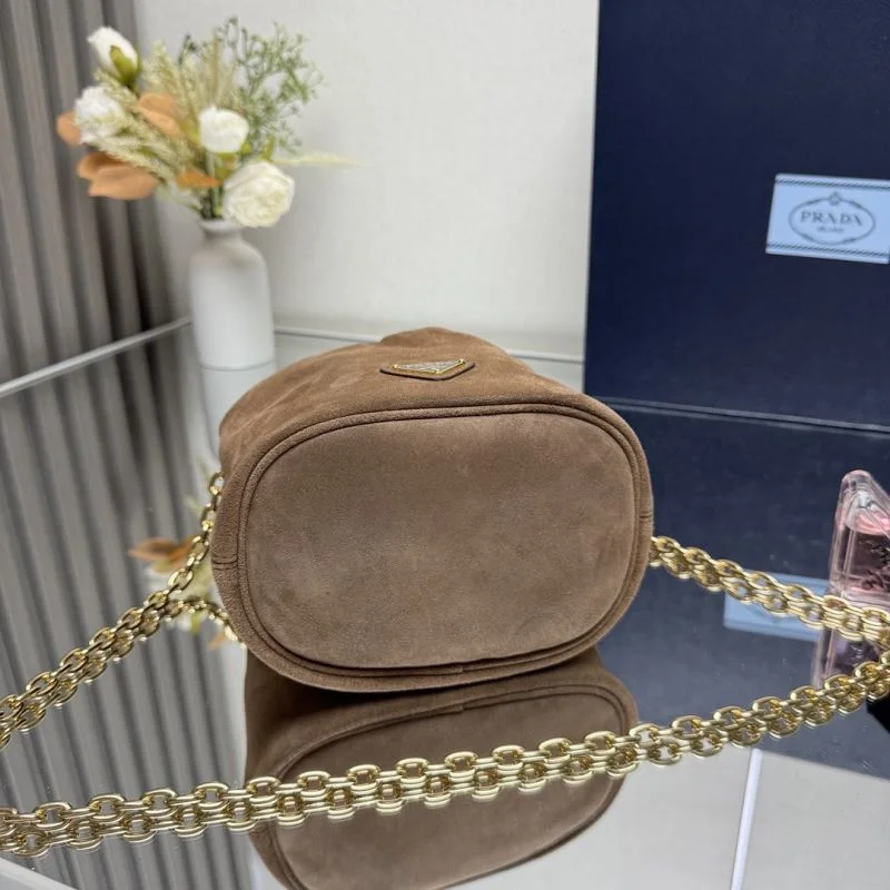 Indistinguishable Prada Bucket Bags