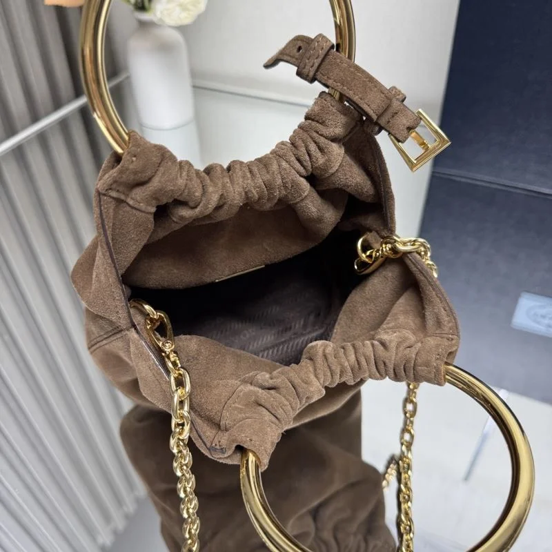 Indistinguishable Prada Bucket Bags