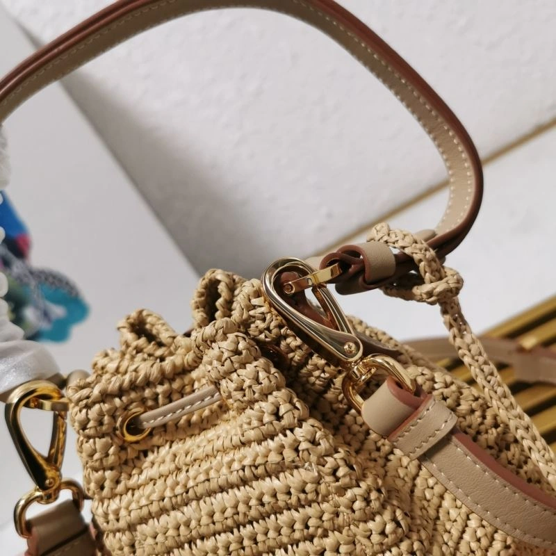 Indistinguishable Prada Bucket Bags