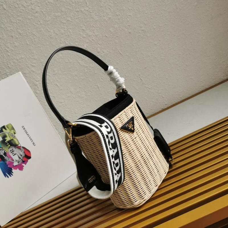 Top mirror Prada Bucket Bags