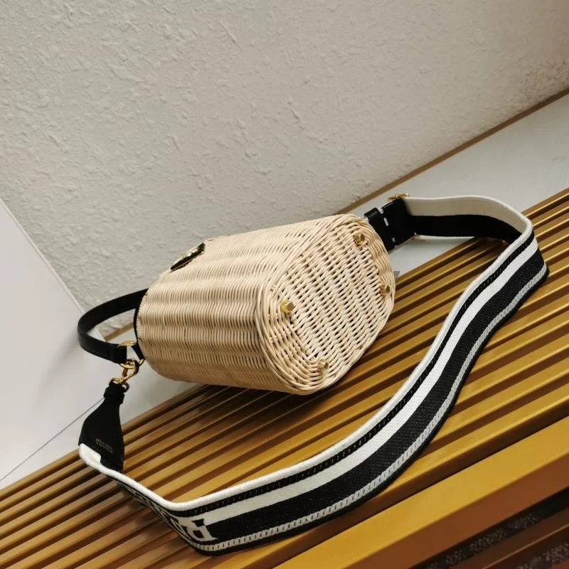 Top mirror Prada Bucket Bags