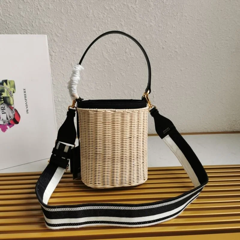 Top mirror Prada Bucket Bags
