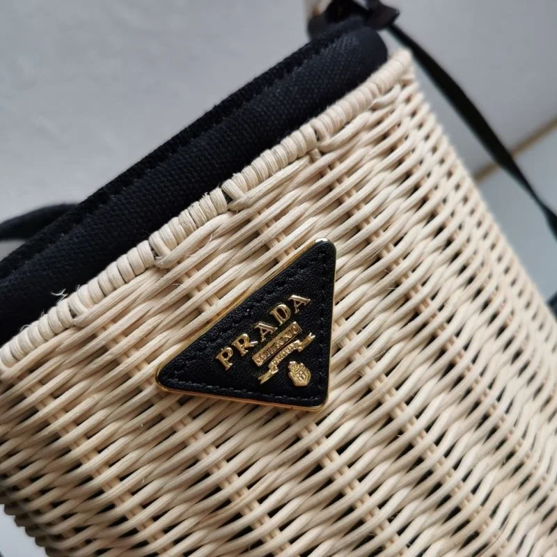 Top mirror Prada Bucket Bags