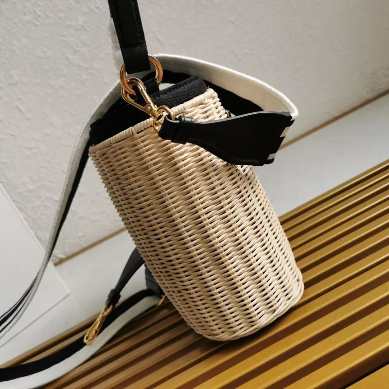 Top mirror Prada Bucket Bags