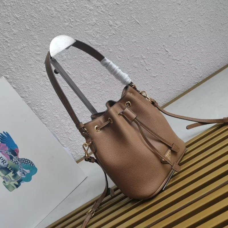 Brand-authenticated Prada Bucket Bags