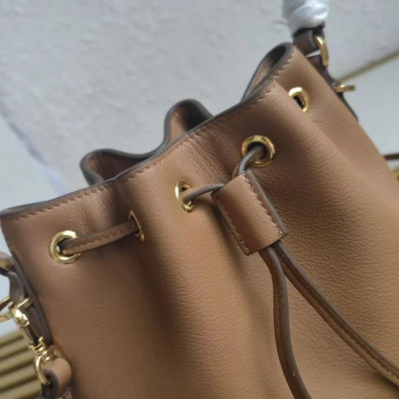 Brand-authenticated Prada Bucket Bags