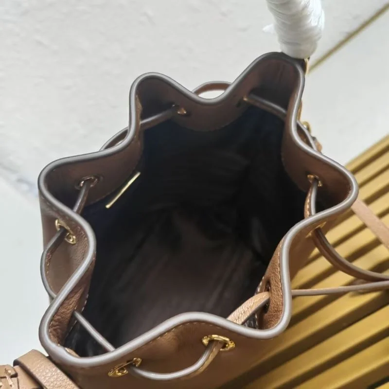Brand-authenticated Prada Bucket Bags