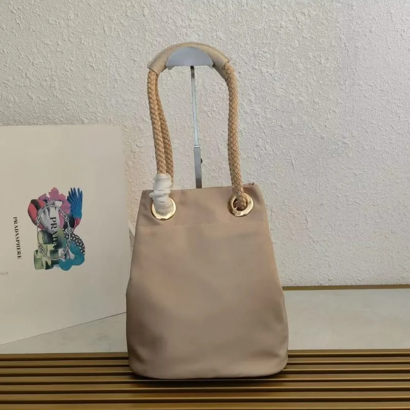 Brand-authenticated Prada Bucket Bags