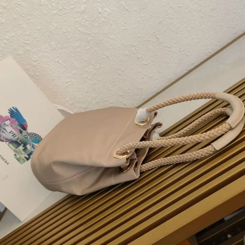 Brand-authenticated Prada Bucket Bags