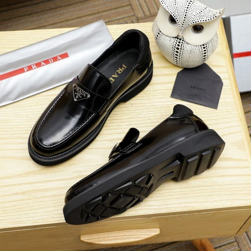 1:1 copy Prada Business Shoes