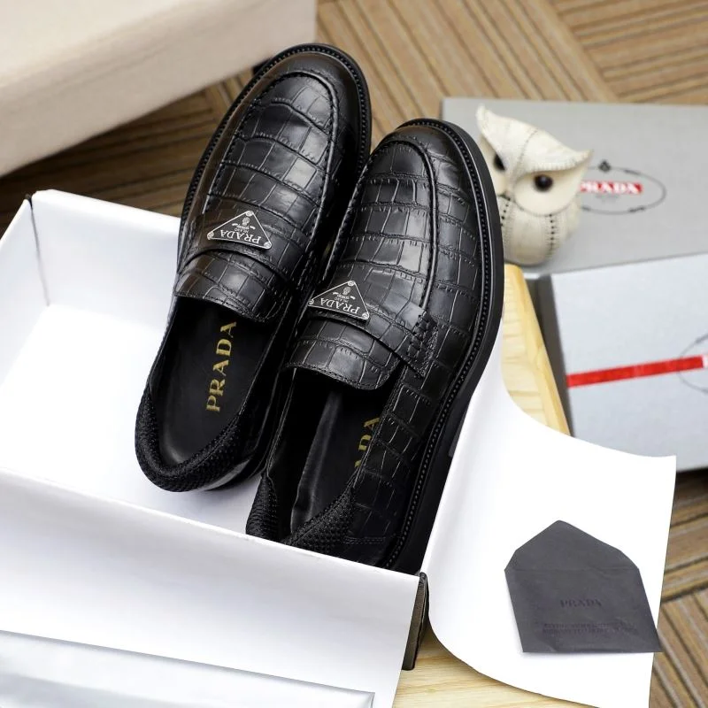Exact replica Prada Business Shoes