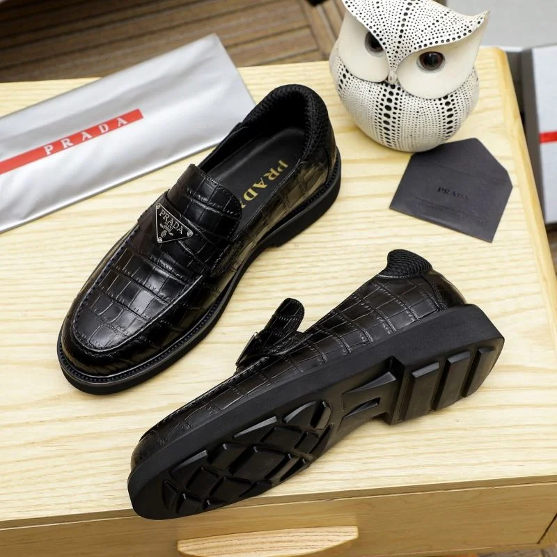 Exact replica Prada Business Shoes