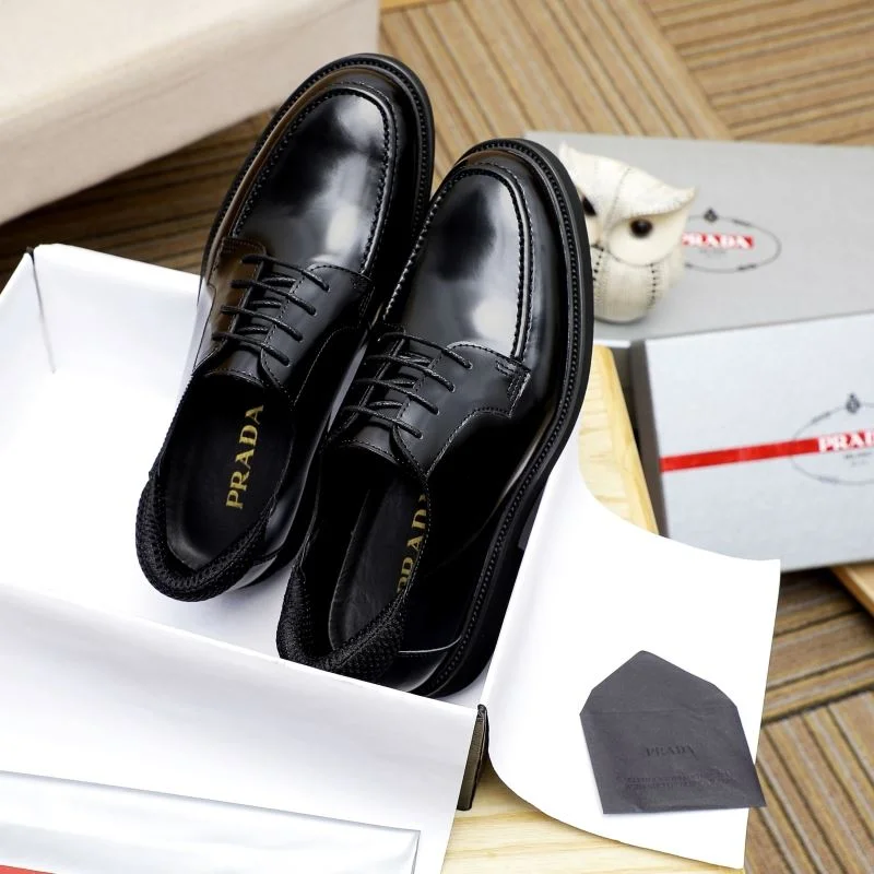1:1 copy Prada Business Shoes