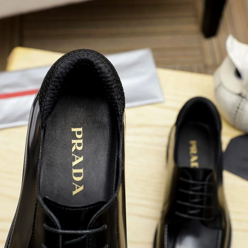 1:1 copy Prada Business Shoes