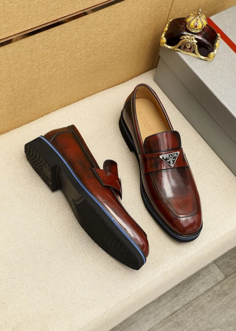 Brand-authenticated Prada Business Shoes