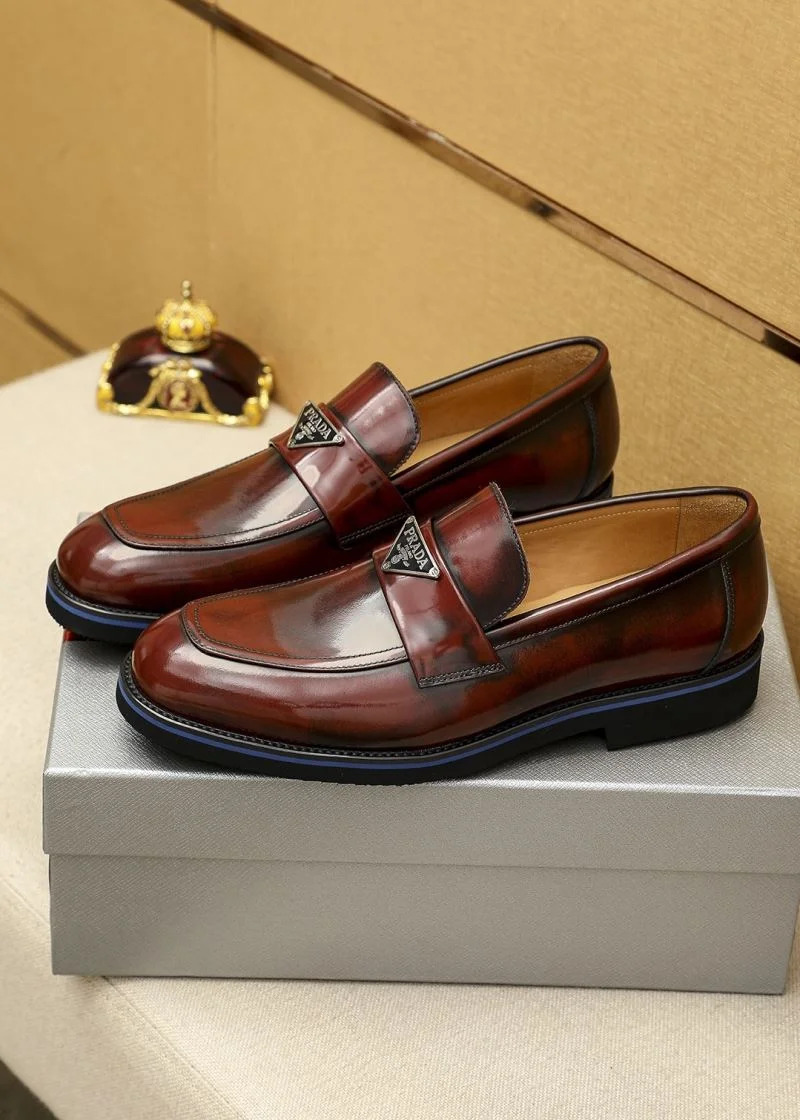Brand-authenticated Prada Business Shoes