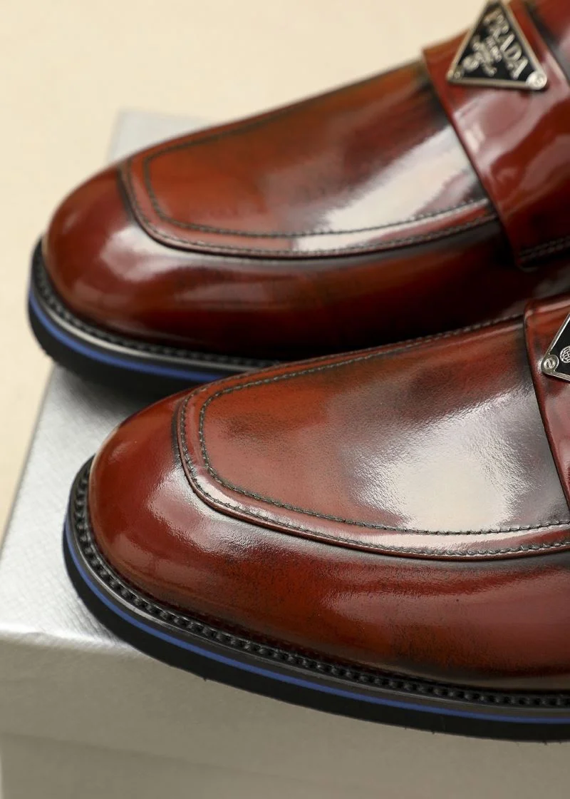 Brand-authenticated Prada Business Shoes