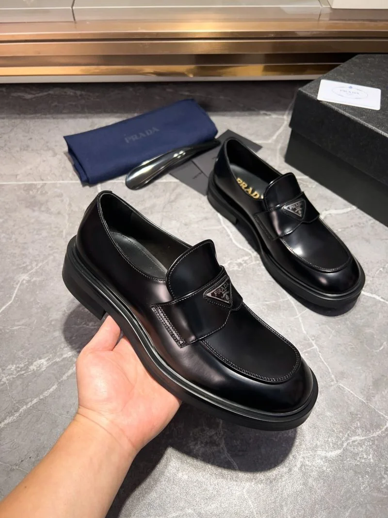 1:1 copy Prada Business Shoes