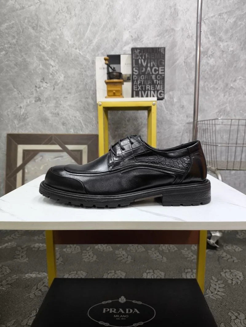 Brand-authenticated Prada Business Shoes