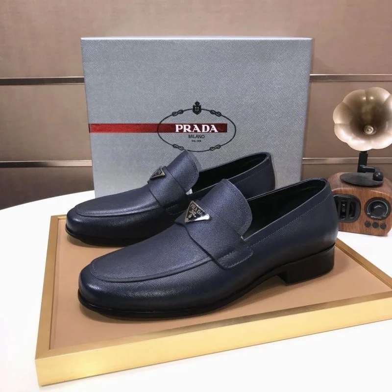 Brand-authenticated Prada Business Shoes
