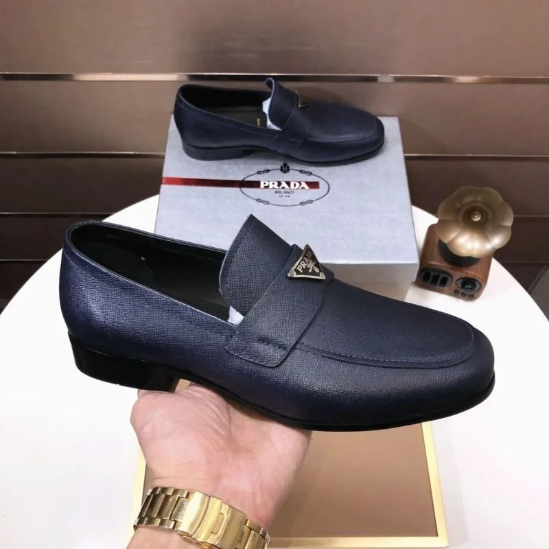 Brand-authenticated Prada Business Shoes