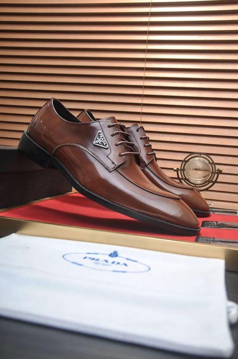 1:1 copy Prada Business Shoes