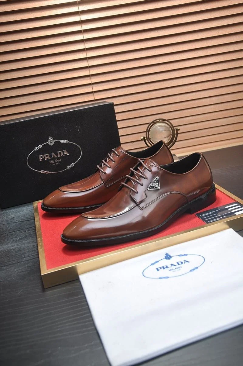 1:1 copy Prada Business Shoes