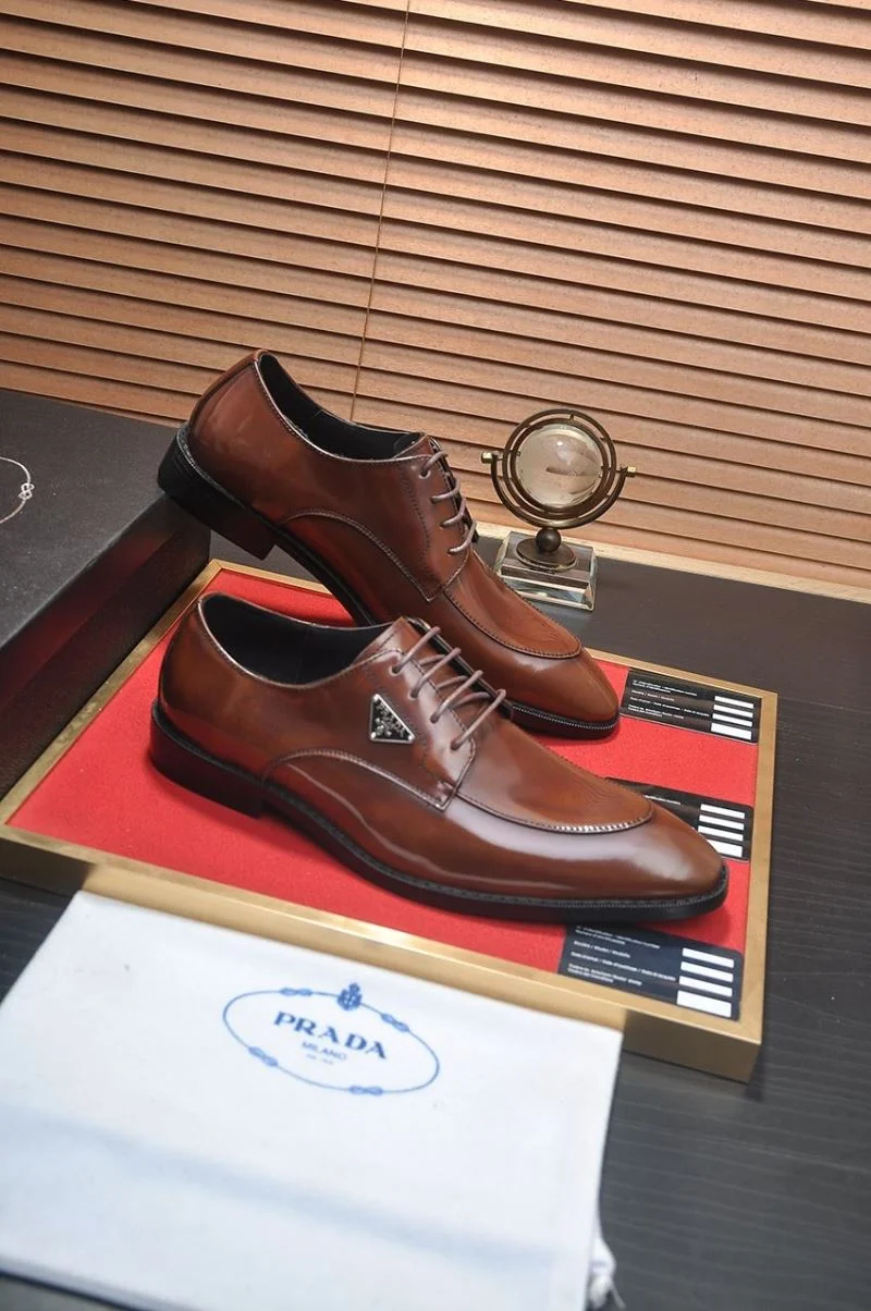 1:1 copy Prada Business Shoes